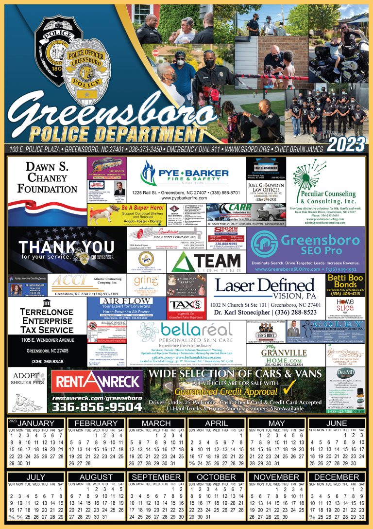 Wall Calendars - Law Enforcement Partners