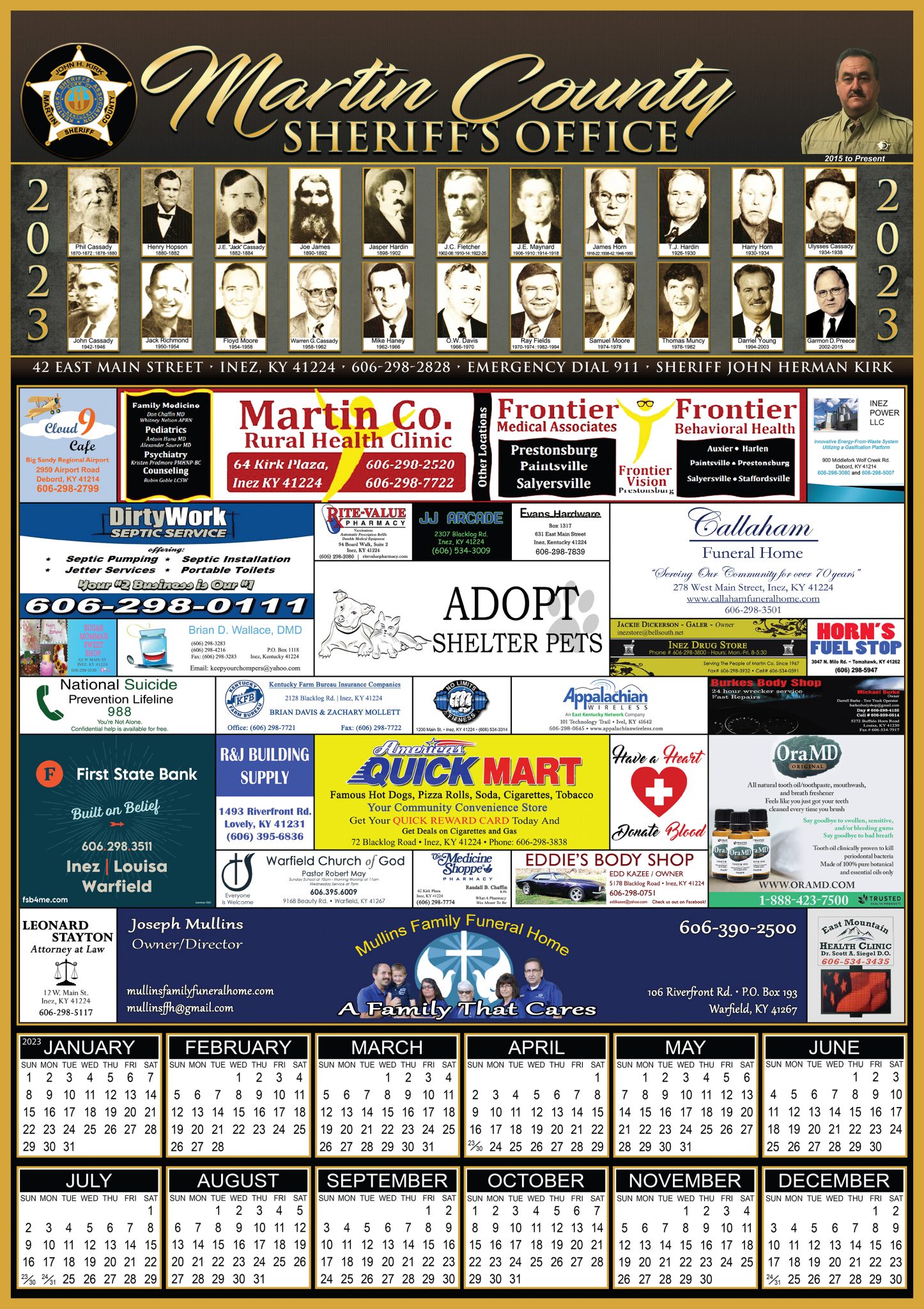 Wall Calendars - Law Enforcement Partners